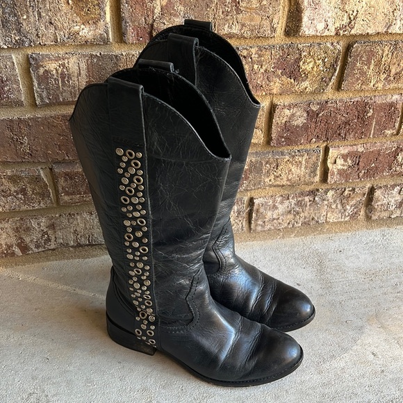 Lucchese | Shoes | Spirit By Lucchese Avery Grommet Boot Womens Sz 9m ...